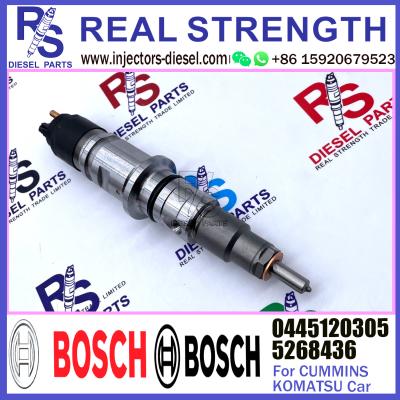 China 0445120305 Diesel Fuel Injector For Cummins Komatsu 6746-11-3100 5268436 for sale