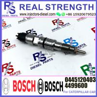 China Diesel Engine Common Rail Fuel Injector 0445120403 4499600 For Caterpillar for sale
