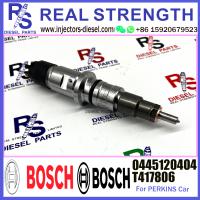China 0445120404 T417806 Common Rail Fuel Injector For Perkins Diesel Engine for sale