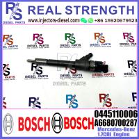 China Diesel Fuel Common Rail Injector 0445110006 A6680700287 0445110005 For Mercedes-Benz 1.7CDi Engine for sale