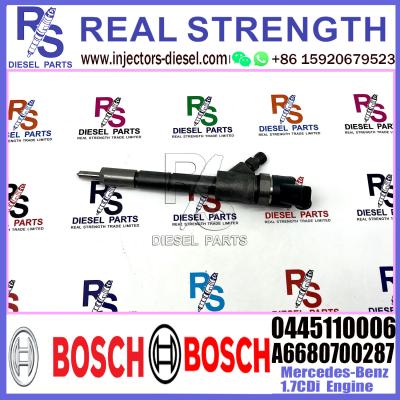 China Diesel Fuel Common Rail Injector 0445110006 A6680700287 0445110005 For Mercedes-Benz 1.7CDi Engine for sale