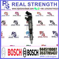 China Diesel Fuel Common Rail Injector 0445110007 3537785437 0986435010 0445110029 For BMW 3.0D Engine for sale