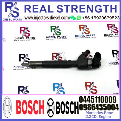 China Diesel Fuel Common Rail Injector 0445110009 0986435004 0445110010 For Mercedes-Benz 2.2CDi Engine for sale