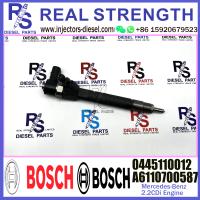 China Diesel Fuel Common Rail Injector 0445110012 A6110700587 0445110011 A6110700487 For Mercedes-Benz 2.2CDi Engine for sale