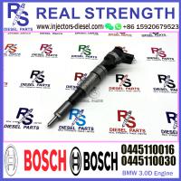 China Diesel Fuel Common Rail Injector 0445110016 0445110030 0986435011 For BWM 3.0D Engine for sale