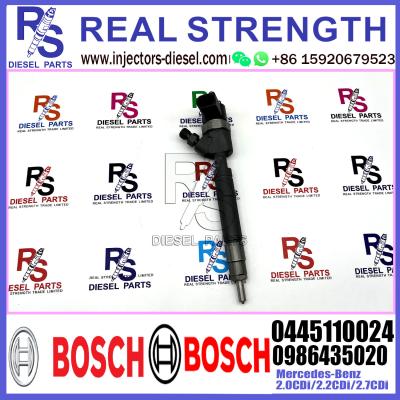 China Diesel Fuel Common Rail Injector 0445110024 0986435020 0445110025 098643502For Mercedes-Benz 2.0CDi/2.2CDi/2.7CDi Engine for sale