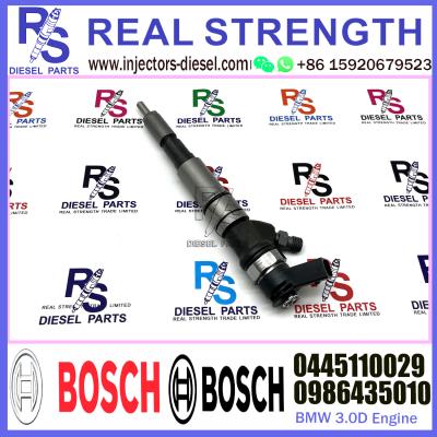 China Diesel Fuel Common Rail Injector 0445110029 0986435010 0445110007 For BWM 3.0D Engine for sale
