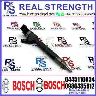 China Diesel Fuel Common Rail Injector 0445110034 0445110035 0986435012 For Mercedes-Benz 2.2CDi/2.7CDi Engine for sale