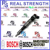 China Diesel Fuel Common Rail Injector 0445110037 93171707 R1590076 13537785983 For BMW 3.0D Engine for sale