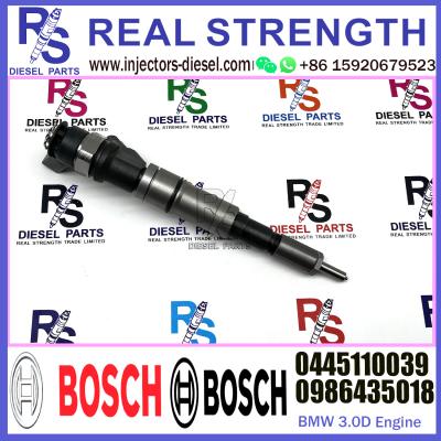 China Diesel Fuel Common Rail Injector 0445110039 0986435018 0986435019 13537785573 13537785984 For BMW/LAND ROVER 3.0D Engine for sale