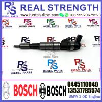 China Diesel Fuel Common Rail Injector 0445110040 13537785574 13537785985 For BMW 3.0D Engine for sale