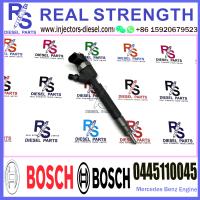 China Diesel Fuel Common Rail Injector 0445110045 0445110046 For Mercedes-Benz Engine for sale