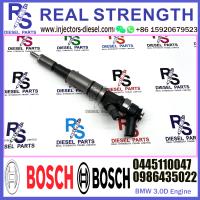 China Diesel Fuel Common Rail Injector 0445110047 0986435022 For BMW/LAND  ROVER 3.0D Engine for sale