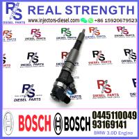 China Diesel Fuel Common Rail Injector 0445110049 93169141 For BMW 3.0D Engine for sale