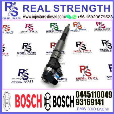 China Diesel Fuel Common Rail Injector 0445110049 93169141 For BMW 3.0D Engine for sale