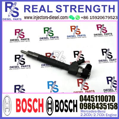 China BOSCH 0445110070 0986435158Diesel Fuel Common Rail Injector 0445110070 0986435158 For Mercedes-Benz 2.2CDi/2.7CDi Engine for sale