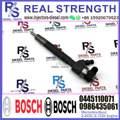 China BOSCH injection 0445110072	Diesel Fuel Common Rail Injector 0445110071 0986435061 For Mercedes-Benz 2.2CDi/2.7CDi Engine for sale