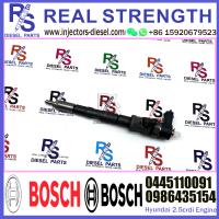 China Diesel Fuel Common Rail Injector 0445110091 0986435154 For KIA/HYUNDAI 2.5CRDi Engine for sale
