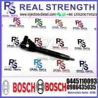 China Diesel Fuel Common Rail Injector 0445110093 0986435035 A6280700387 For Mercedes-Benz 4CDi Engine for sale