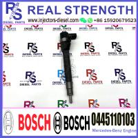 China Diesel Fuel Common Rail Injector 0445110103 0986435043 For Mercedes-Benz 4CDI Engine for sale