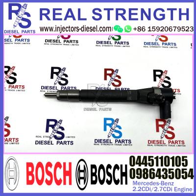 China BOSCH injection 0445110105 Diesel Fuel Common Rail Injector 0445110105 0986435054 For Mercedes-Benz 2.2CDi/2.7CDi Engine for sale