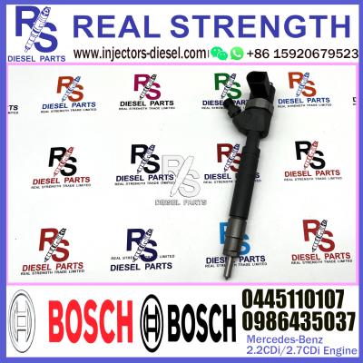 China Diesel Fuel Common Rail Injector 0445110108 0986435012	0445110107 0986435037 For Mercedes-Benz 2.2CDi/2.7CDi Engine for sale