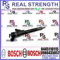 China Diesel Fuel Common Rail Injector 0445110115 0986435057 For Mercedes-Benz 1.7CDi Engine for sale