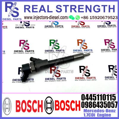 China Diesel Fuel Common Rail Injector 0445110115 0986435057 For Mercedes-Benz 1.7CDi Engine for sale