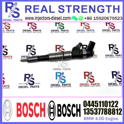 China Diesel Fuel Common Rail Injector 0445110122 13537788812 13537788954 For BMW 4.0D Engine for sale