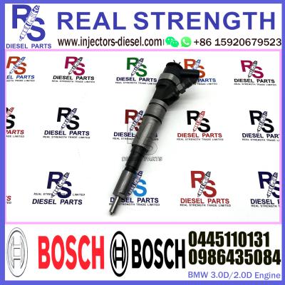 China Diesel Fuel Common Rail Injector 0445110131 0986435084 13537789670 13537789661 For BMW 3.0D/2.0D Engine for sale