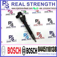 China Diesel Fuel Common Rail Injector 0445110138 0445110137 A6460700187 For Mercedes-Benz 2.2CDi Engine for sale
