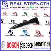 China Diesel Fuel Common Rail Injector 0445110139 09864350107 For Mercedes-Benz 2.2CDi Engine for sale