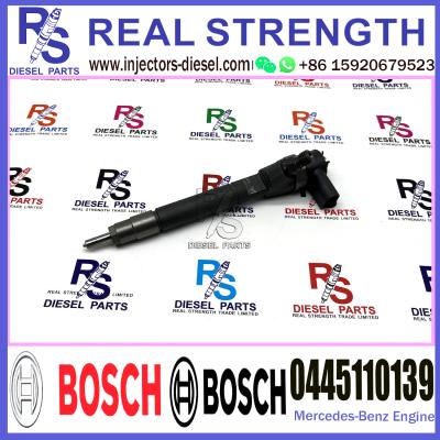 China Diesel Fuel Common Rail Injector 0445110139 09864350107 For Mercedes-Benz 2.2CDi Engine for sale