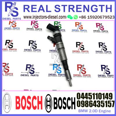 China Diesel Fuel Common Rail Injector 0445110149 0986435157 13537790630 13537790629 7790629 For BMW 2.0D Engine for sale