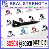 China Diesel Fuel Common Rail Injector 0445110151 A6120700287 For Mercedes-Benz C30CDi Engine for sale
