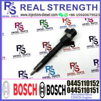 China BOSCH 0445110152 0445110151 Diesel Fuel Common Rail Injector A6120700287 0445110152 For Mercedes-Benz C30CDi Engine for sale
