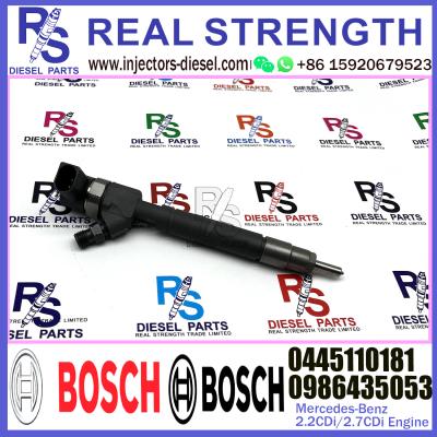 China Diesel Fuel Common Rail Injector 0445110181 0986435053 0445110105 0445110170 For Mercedes-Benz 2.2CDi/2.7CDi Engine for sale