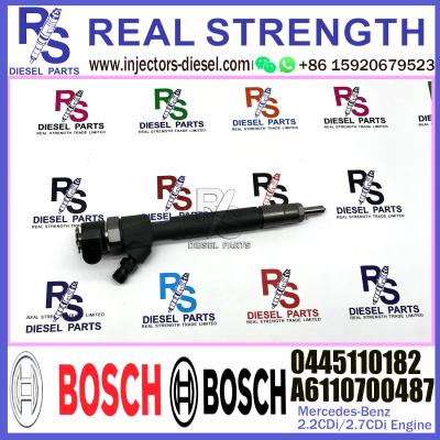 China Diesel Fuel Common Rail Injector 0445110181 A6120700387 0445110182 A6120700487 For Mercedes-Benz 2.2CDi/2.7CDi Engine for sale