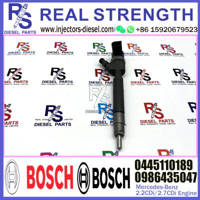 China Diesel Fuel Common Rail Injector 0445110189 0986435047 0445110107 0445110108 For Mercedes-Benz 2.2CDi/2.7CDi Engine for sale