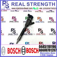 China Diesel Fuel Common Rail Injector 0445110195 0445110196 A6680701287 A6680700987 For Mercedes-Benz 1.7CDi Engine for sale