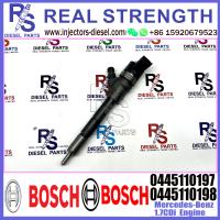 China Diesel Fuel Common Rail Injector 0445110089 0445110090 0445110198 0445110197 For Mercedes-Benz 1.7CDi Engine for sale