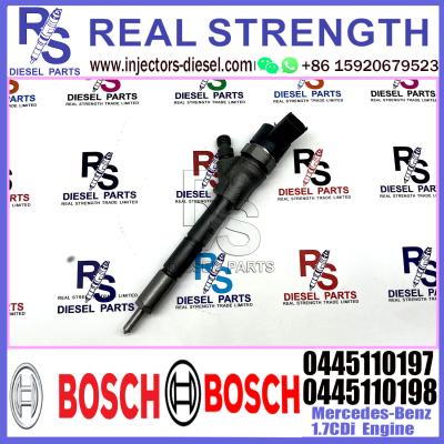 China Diesel Fuel Common Rail Injector 0445110089 0445110090 0445110198 0445110197 For Mercedes-Benz 1.7CDi Engine for sale