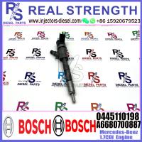 China Diesel Fuel Common Rail Injector 0445110198 A6680700887 A66807008870080 0445110197 For Mercedes-Benz 1.7CDi Engine for sale
