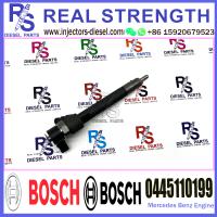 China Diesel Fuel Common Rail Injector 0445110100 0986435071 0445110199 6110700987 For Mercedes-Benz 2.2CDi/2.7CDi Engine for sale