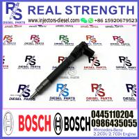 China Diesel Fuel Common Rail Injector 0445110204A6120700587 A612070058706 A61207005878 For Mercedes-Benz 2.2CDi/2.7CDi Engine for sale