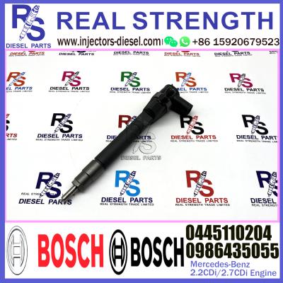 China Diesel Fuel Common Rail Injector 0445110204A6120700587 A612070058706 A61207005878 For Mercedes-Benz 2.2CDi/2.7CDi Engine for sale