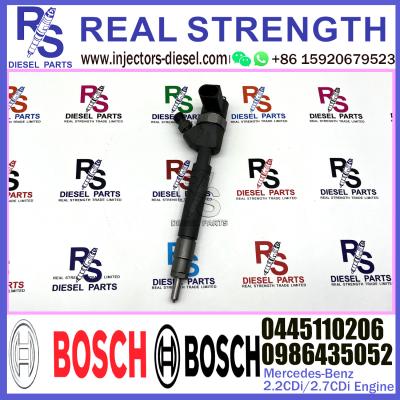 China Diesel Fuel Common Rail Injector 0445110206 0986435052 0445110205 0986435051 For Mercedes-Benz 2.2CDi/2.7CDi Engine for sale