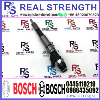 China Diesel Fuel Common Rail Injector 0445110219 0986435092 13537792096 13537793030 For BMW 3.0D Engine for sale