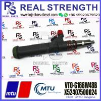 China High Quality Common Fuel Injector VTO-G166W48B 001010695 G166W48B Inyectores de combustible MTU refabricados for sale