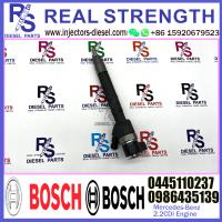 China Diesel Fuel Common Rail Injector 0445110237 0986435139 0445110238 A6460700787 For Mercedes-Benz 2.2CDI Engine for sale